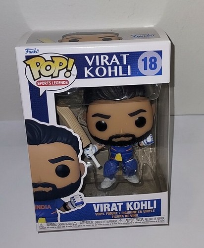 Funko Pop! Sports Legends VIRAT KOHLI #18 Cricket New | eBay