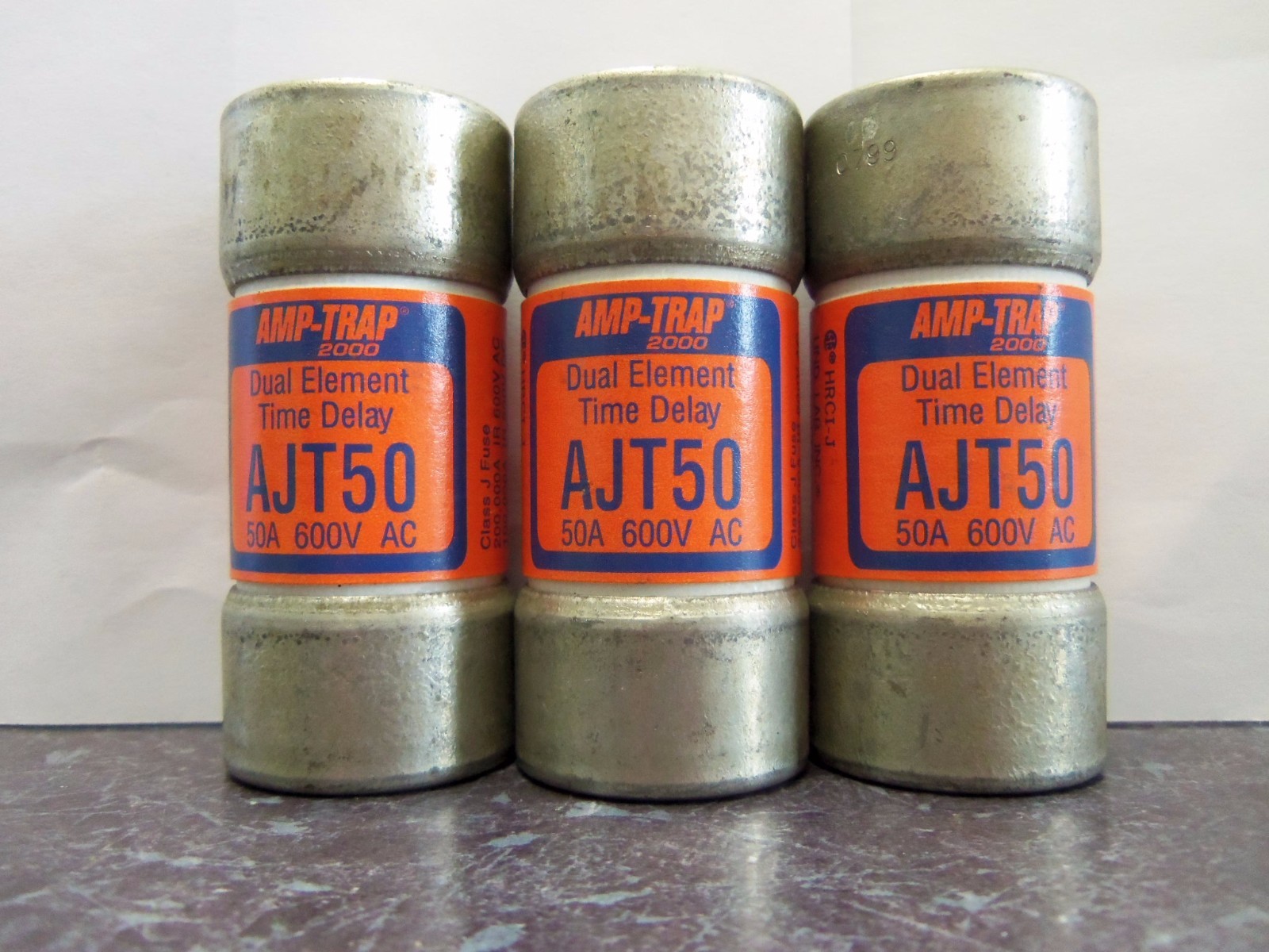 Nice Lot Shawmut AJT50 50 Amp Fuses LPJ-50SP Class J 600V | eBay