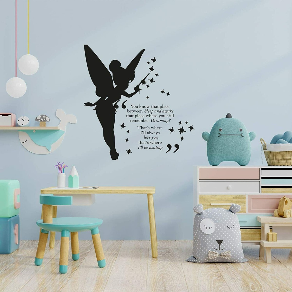 You Know That Place Between Sleep And Awake Wall Decal