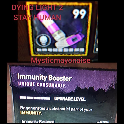 DYING LIGHT 2 STAY HUMAN MAX LEVEL IMMUNITY BOOSTERS DYING LIGHT 2 XBOX ONE | eBay