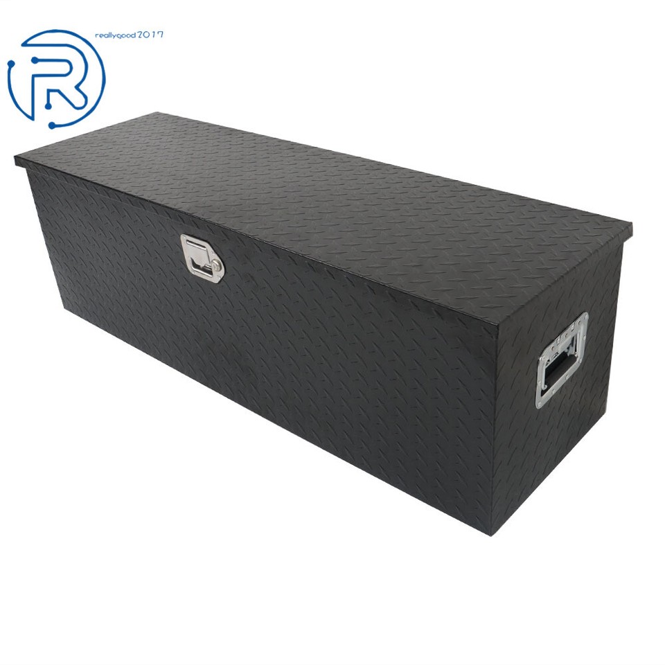 49"×15"×15" Aluminum Truck Pickup Flat Bed Tool Box Underbody Storage ...