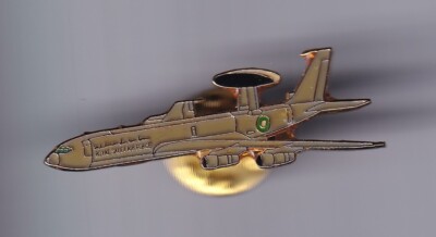 RARE PINS PIN'S .. ARMEE ARMY AIR AVION RADAR AWACS BOEING 3 ARABIE ...