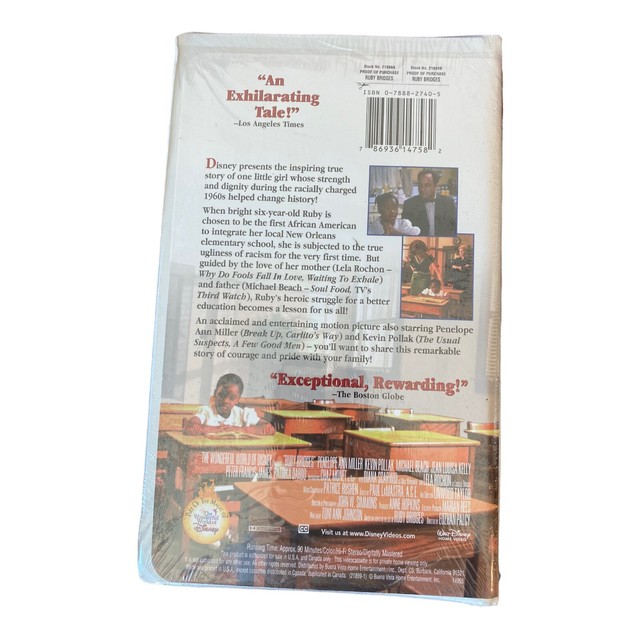 Ruby Bridges (VHS, 2001, Clam Shell) for sale online | eBay