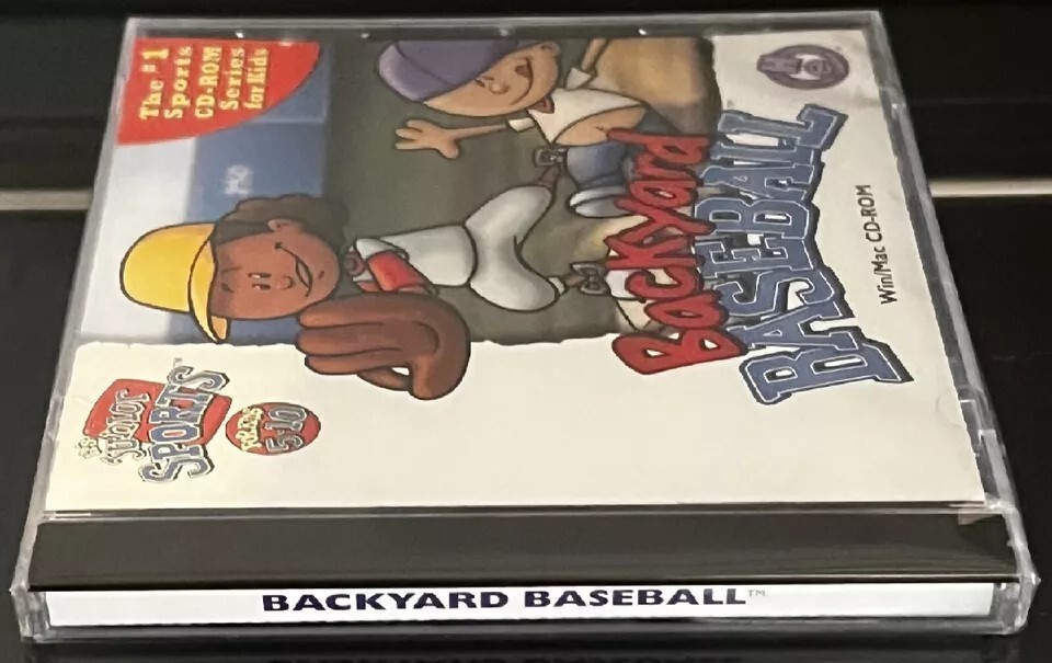 Backyard Baseball Pc New XP Original 1999 Classic NO Tear or Cracks ...
