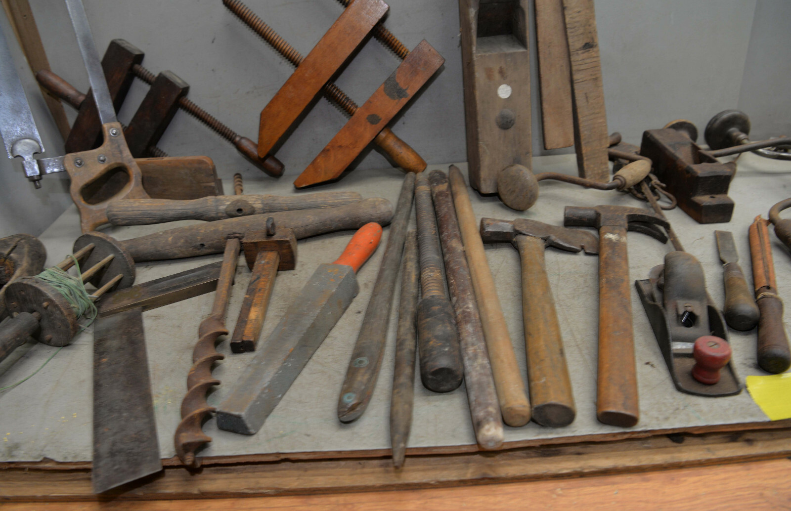 Antique cooper tool lot wood block & molding plane marking specialty ...