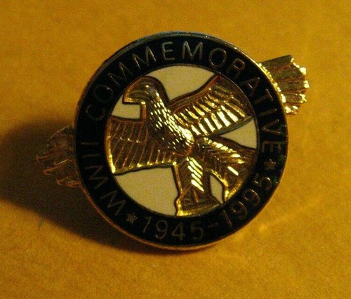 WWII Ruptured Duck Commemorative Lapel Pin - Vintage 1995 USA Military ...