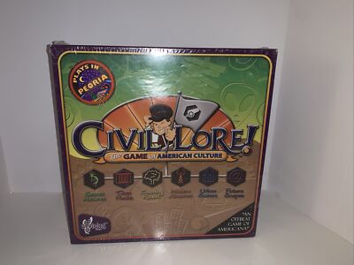 Civil Lore Board Game American Culture Evolving Toys 2-6 Players Teams ...