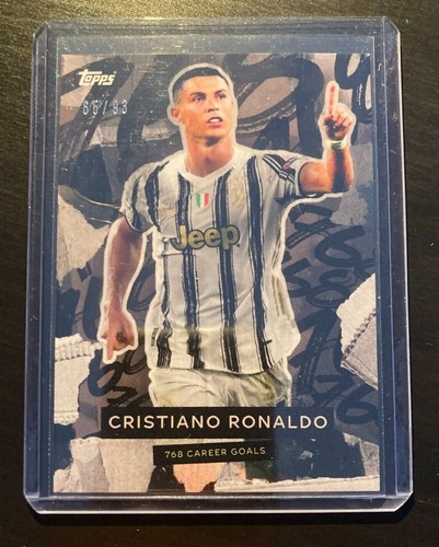 2021 TOPPS CRISTIANO RONALDO RECORD 768 GOAL PARALLEL /93 | eBay