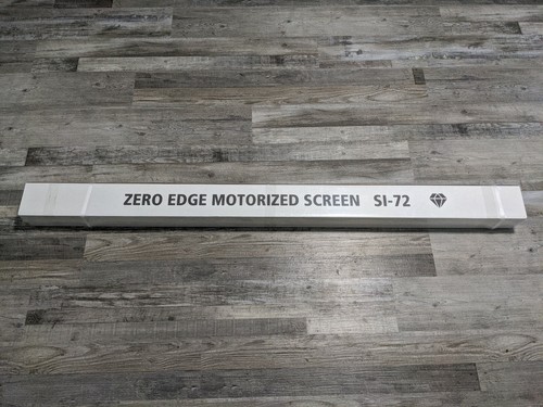 Zero Edge Motorized Projector Screen SI-72 | eBay
