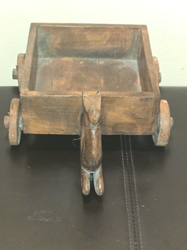 Vintage Handmade Rustic Primitive Camel & Box (Buggy) | eBay