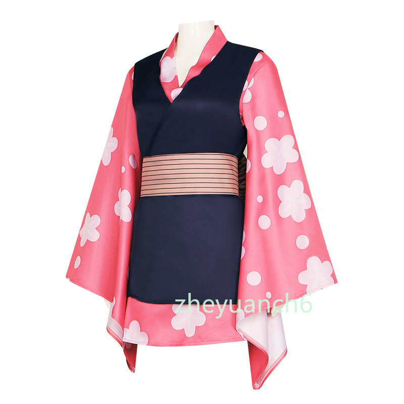 Demon Slayer Kimetsu No Yaiba Cosplay Makomo Halloween Costume Suit ...