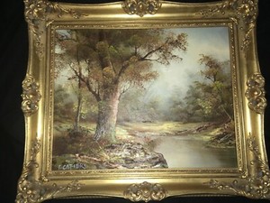Landscape oil on canvas signed I cafieri size 64x49cm | eBay