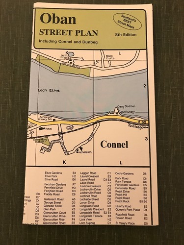 “Oban Street Plan” Map | eBay
