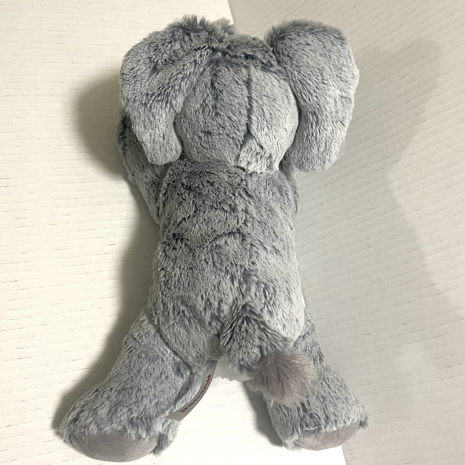 Aurora Flopsie 12" Elephant Medium Gray Grey Adorable Soft Stuffed ...