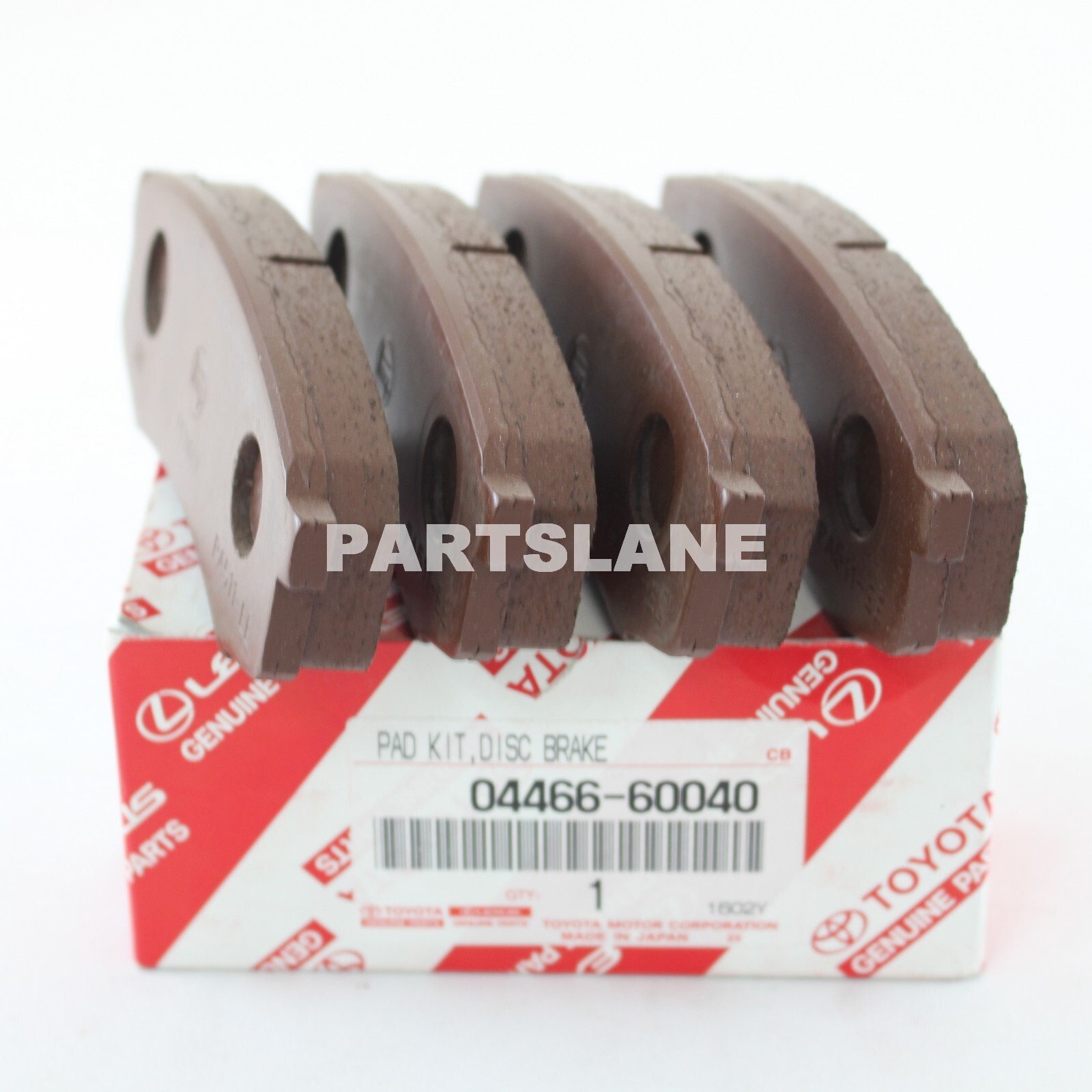 04466-60040 Toyota OEM Genuine PAD KIT, DISC BRAKE, REAR | eBay