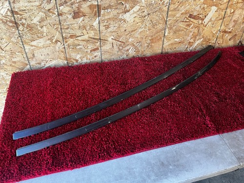 BMW 2014-2020 F32 LEFT & RIGHT SIDE ROOF RAIL MOLDING TRIM SET GRAY B39 ...