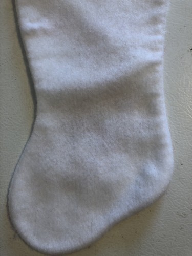 MOREHEAD FELT Christmas Stocking SANTA CLAUS on Sled Classic Vintage | eBay