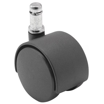 Friction-Ring Stem Caster, Swivel, 1 5/8 in Dia, No Brake Included, 40 ...