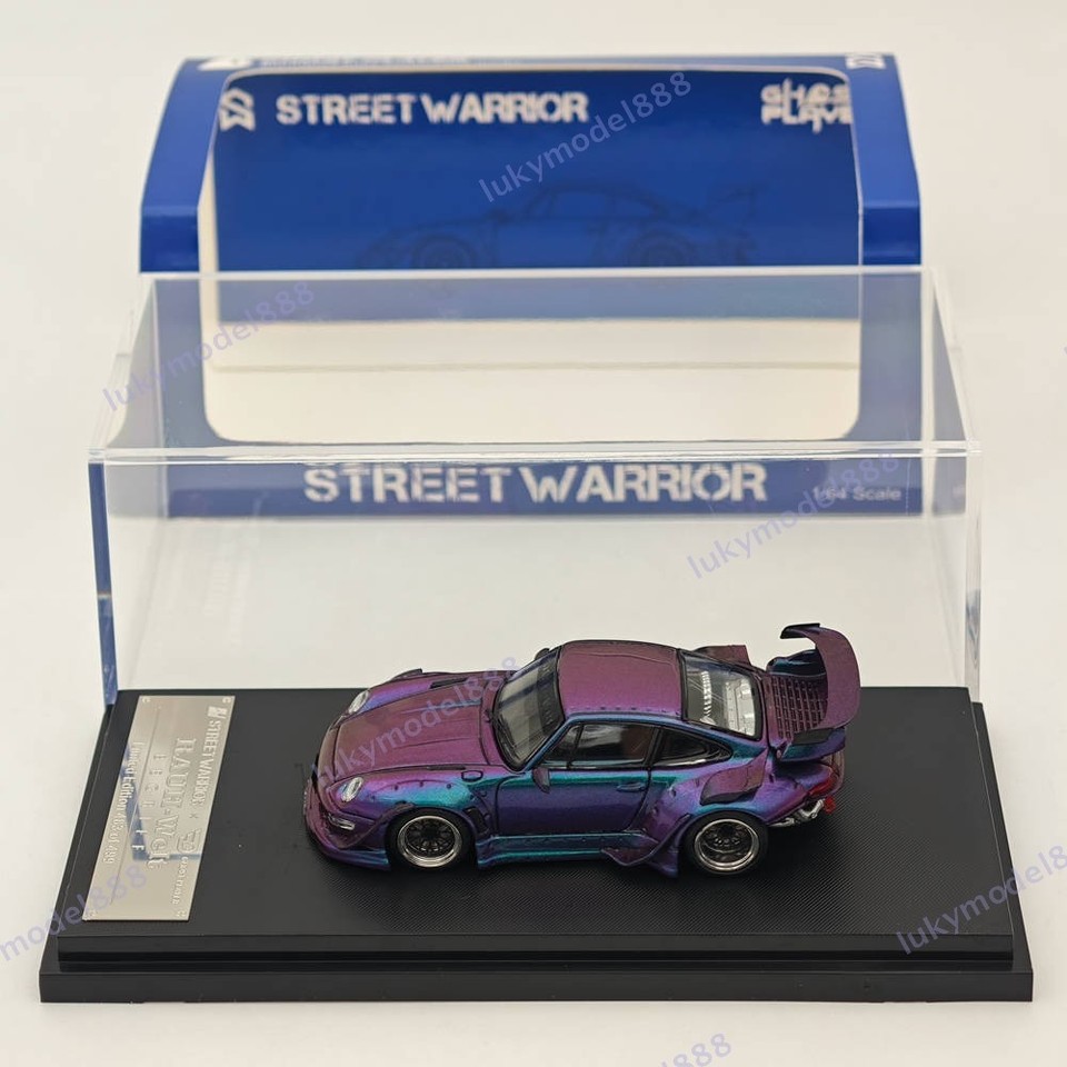 1:64 SW 993 Racing Sports Classic Model Low Spoiler Purple Diecast | eBay