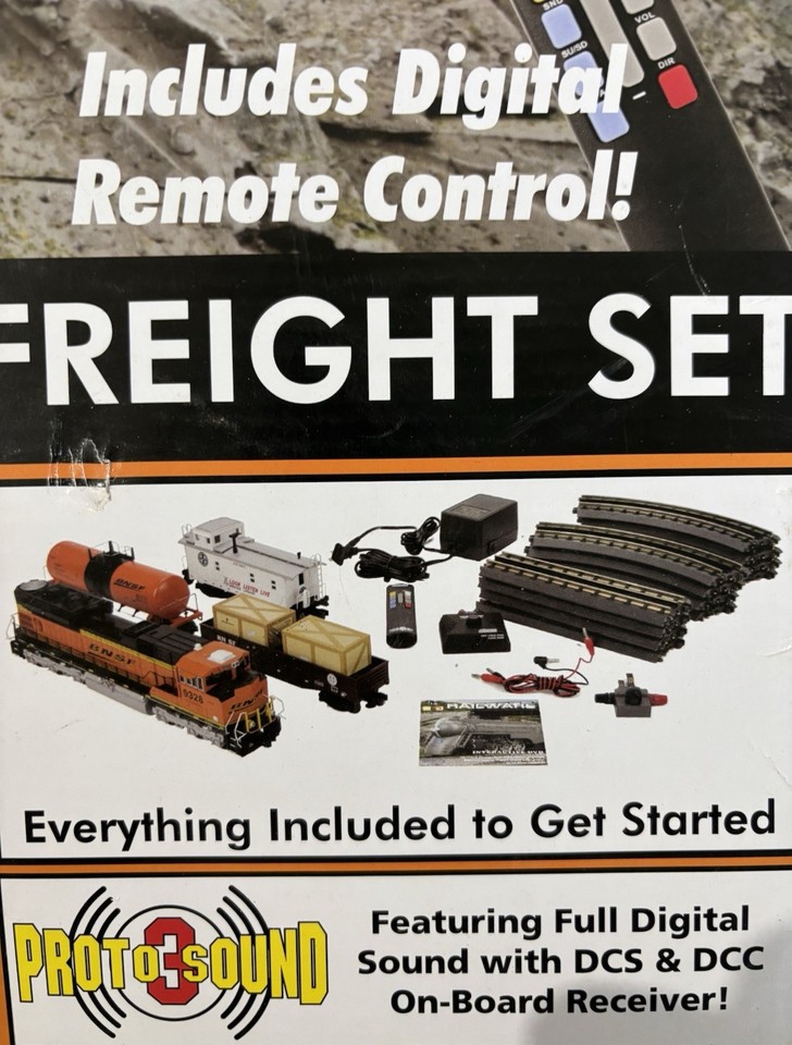 Railking MTH O Gauge BNSF SD70ACe Diesel Freight Train Set Item No. 30 ...