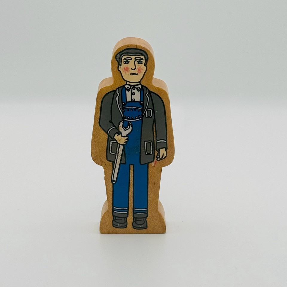 Thomas & Friends - Wooden Railway MECHANIC WORKMAN FIGURE | eBay