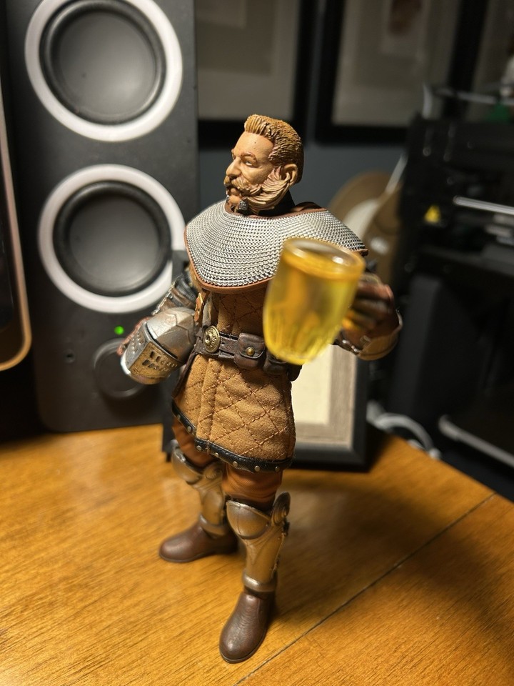 Mythic Legions Custom Figure - Human Adventurer / Tavern Goer | eBay