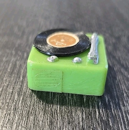 Vintage Barbie Doll Green Record Player 1960's | eBay