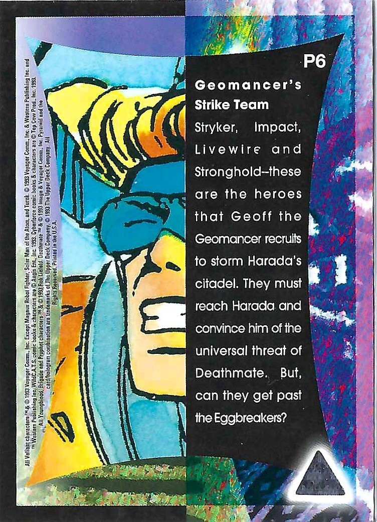 1993 Upper Deck The Valiant Era Players of Deathmate | eBay