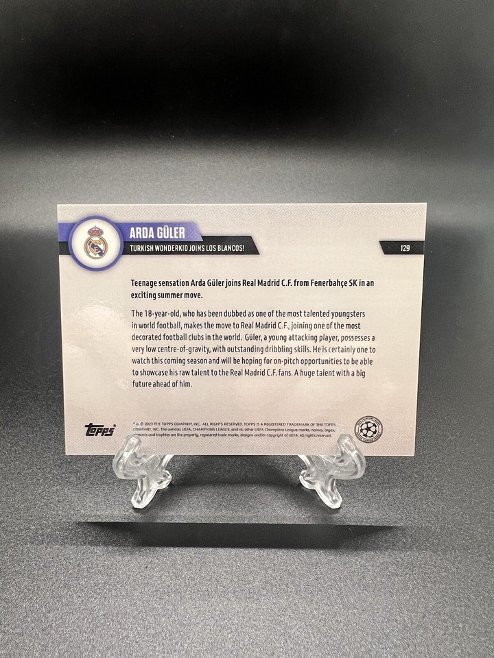 ARDA GÜLER TOPPS NOW CARD #129 REAL MADRID | eBay