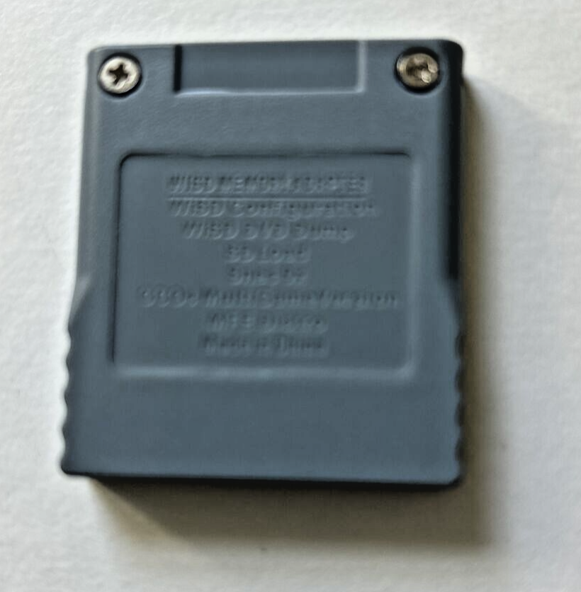 Nintendo GameCube SD Memory Card-Adapter-Reader-Converter-Wii-WiiSD-DVD ...
