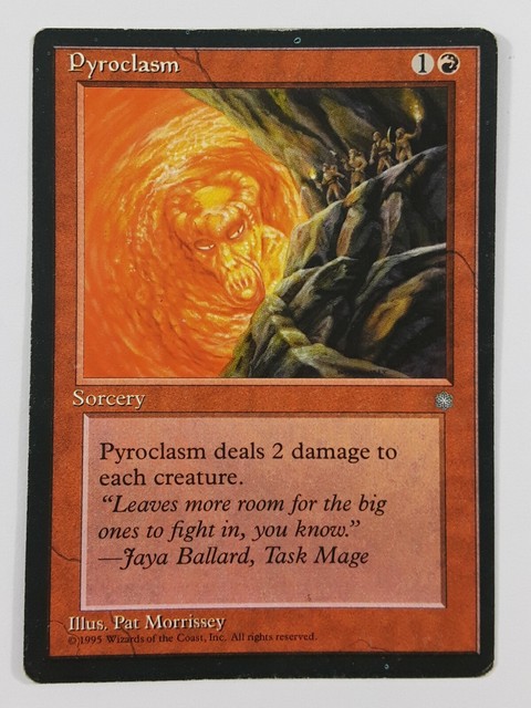MTG Pyroclasm Ice Age Regular Uncommon for sale online | eBay