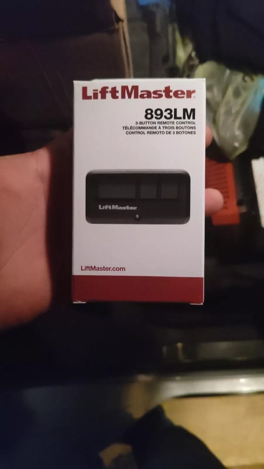 LiftMaster 893LM 3 Button Garage Door Opener Remote Control | eBay