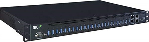 Digi AnywhereUSB 24 Plus (AW24-G300) USB 3.1 Ethernet Remote Hub for ...