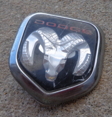 Dodge Ram hood emblem badge decal logo 1500 2500 Truck OEM Genuine ...