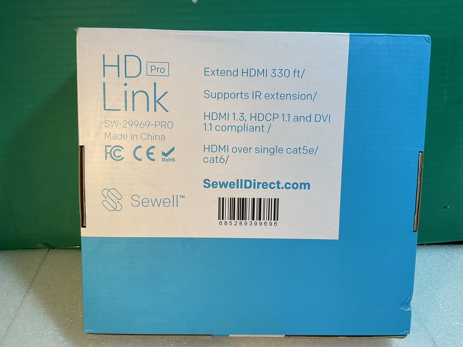 Sewell HD-Link PRO HDMI Over TCP/IP or Single Cat5e/Cat6 1080p 330-Feet ...