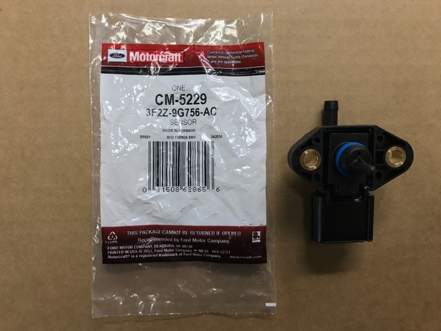 Genuine OEM Ford Motorcraft Fuel Injection Pressure Sensor CM-5229 3F2Z ...