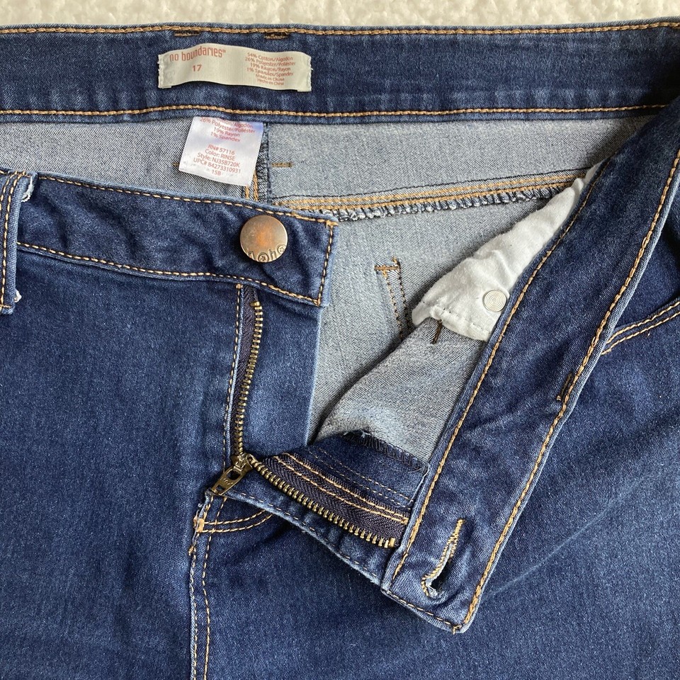 Nobo Jeans Womens 17 37 Straight Skinny Jegging Midrise Denim Pants ...