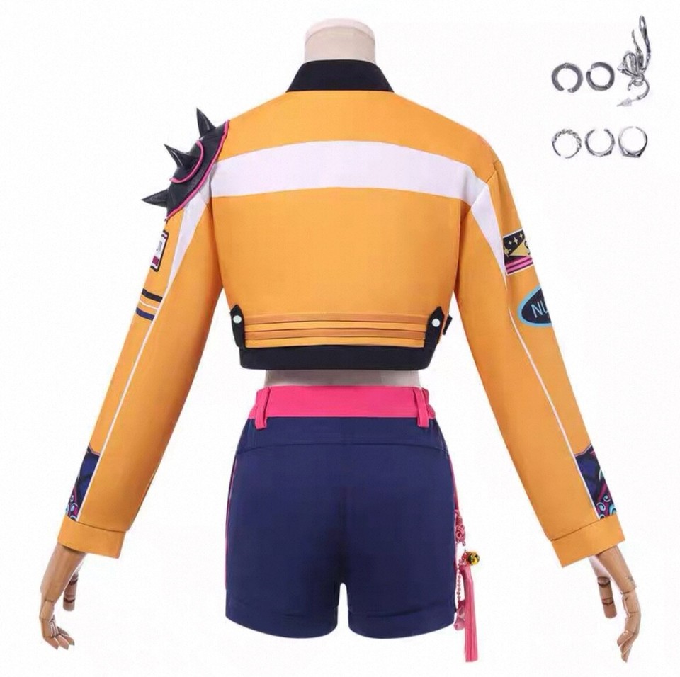 K-pop demon hunter cosplay Rumi Mina Zoey Juni Huntrix Sajaboy | eBay UK