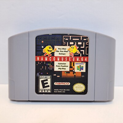 Namco Museum 64 (Nintendo 64, 1999) TESTED Authentic N64 | eBay
