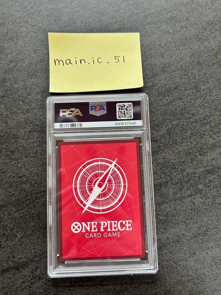 PSA 10 Monkey D. Luffy OP09-061 & Nico Robin OP09-062 Leader Alt Art ...