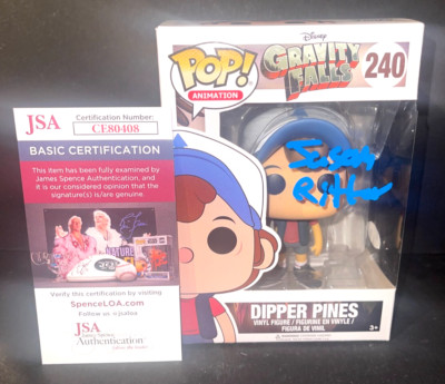 Jason Ritter Dipper Pines Gravity Falls Autographed Signed Funko 240 ...