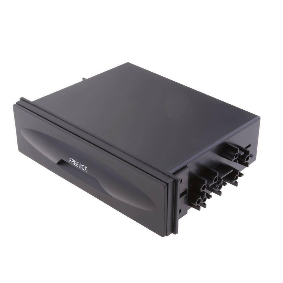 Car Single Din Dash Radio Stereo Install Pocket Storage Box 1 Din ...