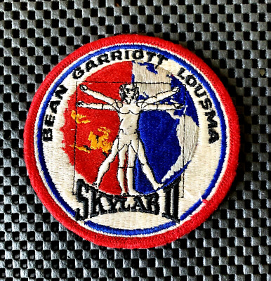 SKYLAB II BEAN GARRIOTT LOUSMA EMBROIDERED SEW ON PATCH NASA SPACE 4" NOS | eBay
