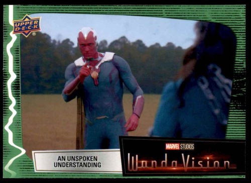 2022 Marvel WandaVision Green Vision 215/225 #58 An Unspoken ...
