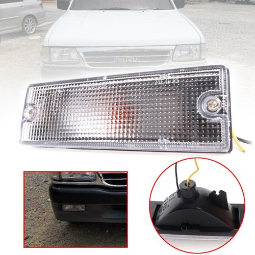 FRONT BUMPER LAMP INDICATOR LIGHT CLEAR LH LEFT FOR ISUZU KB TF PICKUP ...