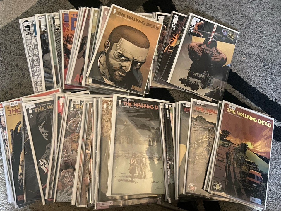 Lot Of 70 Walking Dead Comics W Key Issues & Variants | eBay