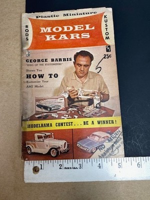 RARE George Barris Model Kars Handbook Magazine 1962. Custom Models! | eBay