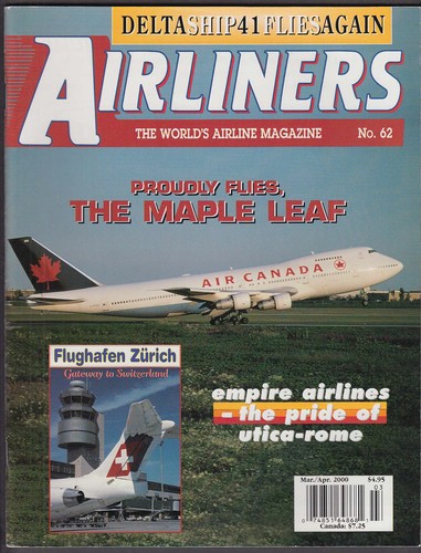 AIRLINERS #62 Air Canada Flughafen Zurich JetBlue Delta Ship 41 ++ 3-4 ...