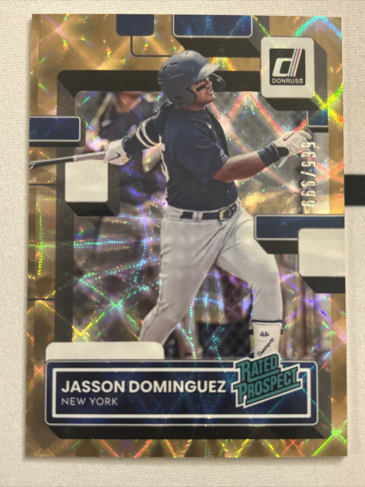 2022 Panini Donruss - Rated Prospect #RP-2 Jasson Dominguez /999 (RC ...