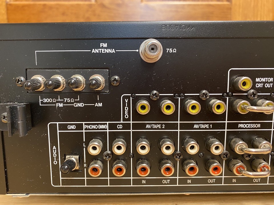 Vintage VECTOR RESEARCH VRX-2700 AM/FM STEREO RECEIVER 1988 Tested ...